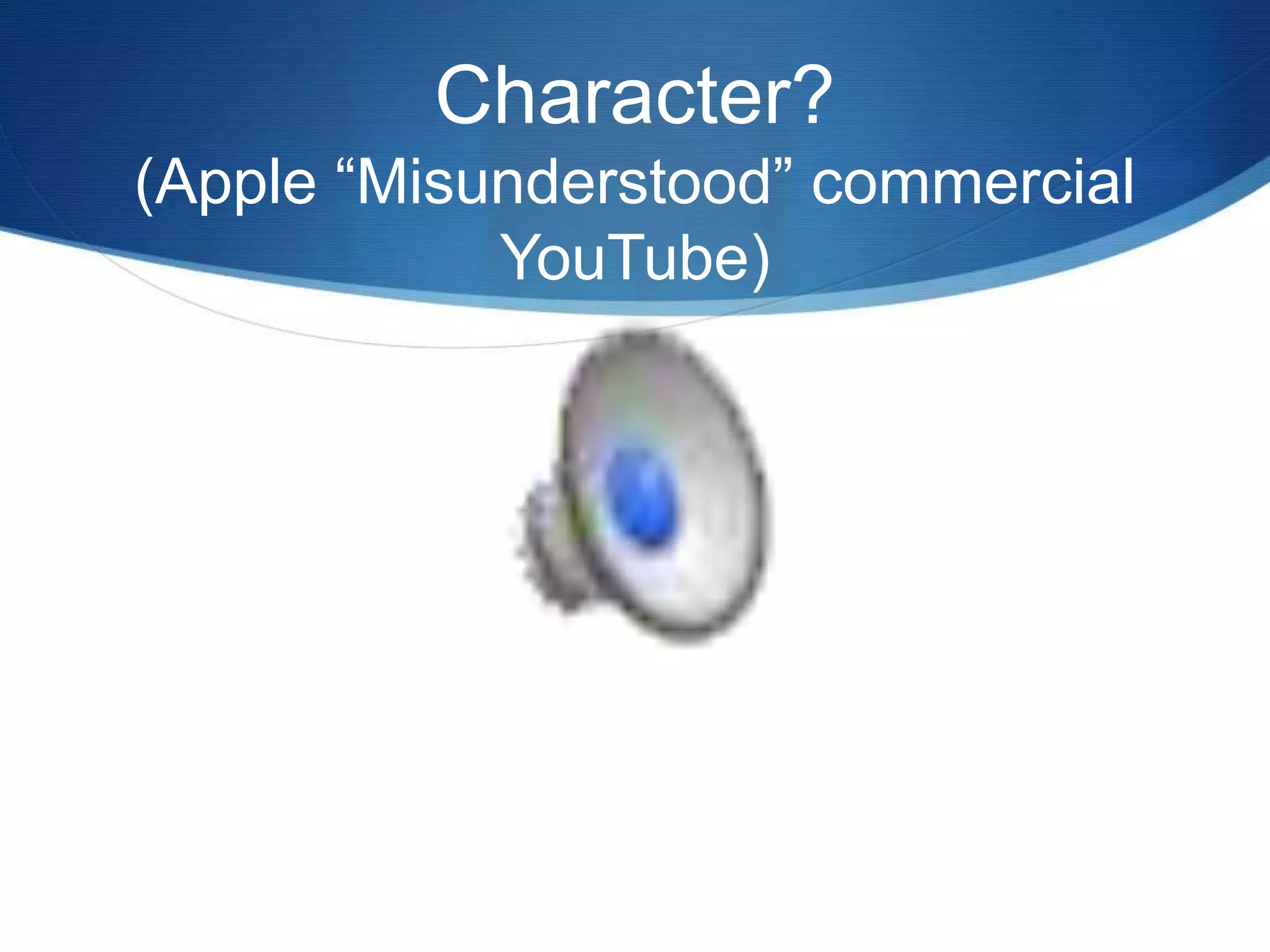 Digital literacy: Why Character Matters | PPT