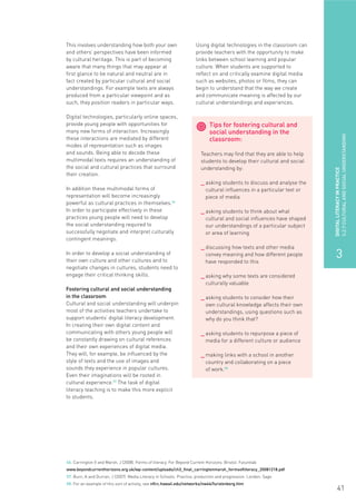 Digital literacy across the curriculum | PDF