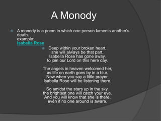 Teaching different styles of Poetry | PPT