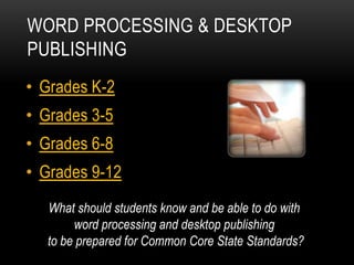 Digital literacy and technology skills word | PPTX