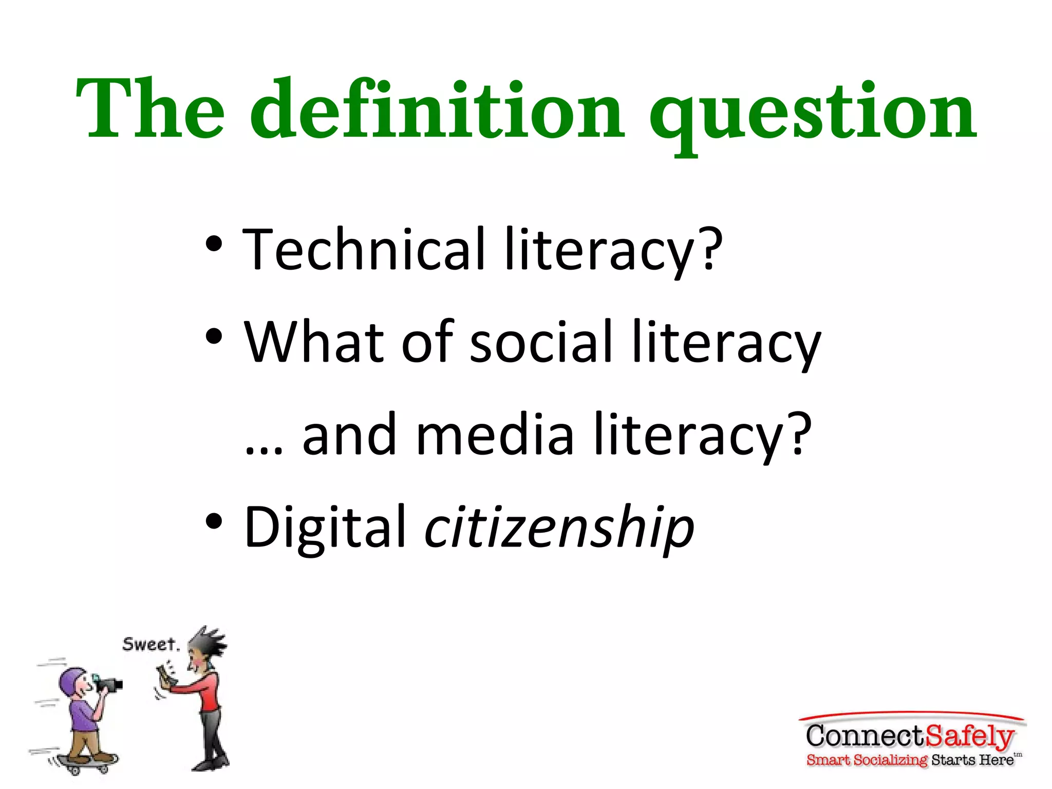 Digital literacy, digital citizenship | PPT