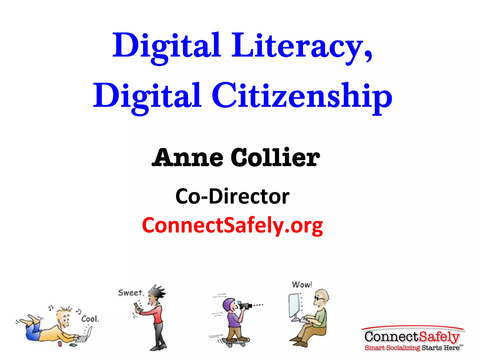 Digital literacy, digital citizenship | PPT