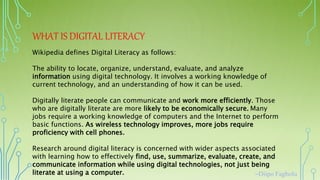 Digital Literacy for Everyday | PPTX