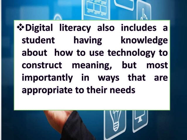 Digital Literacy Ppt Pptx