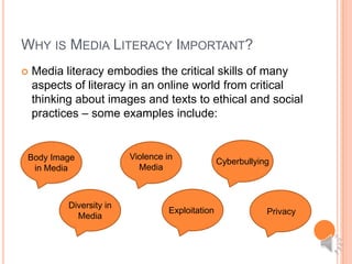 Digital Media Literacy, Advocacy and Libraries | PPTX