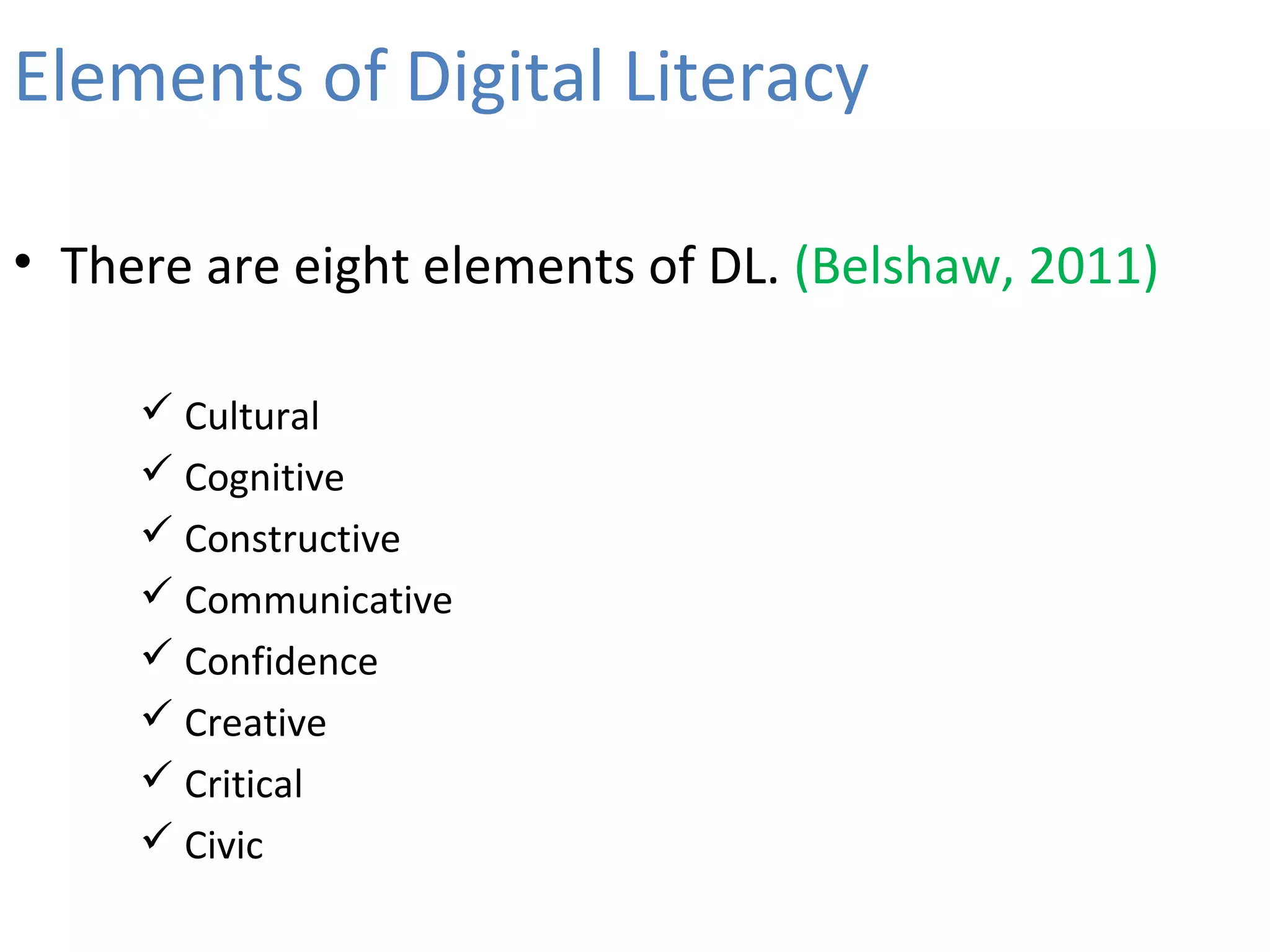 Digital literacy & reserach ethics | PPT