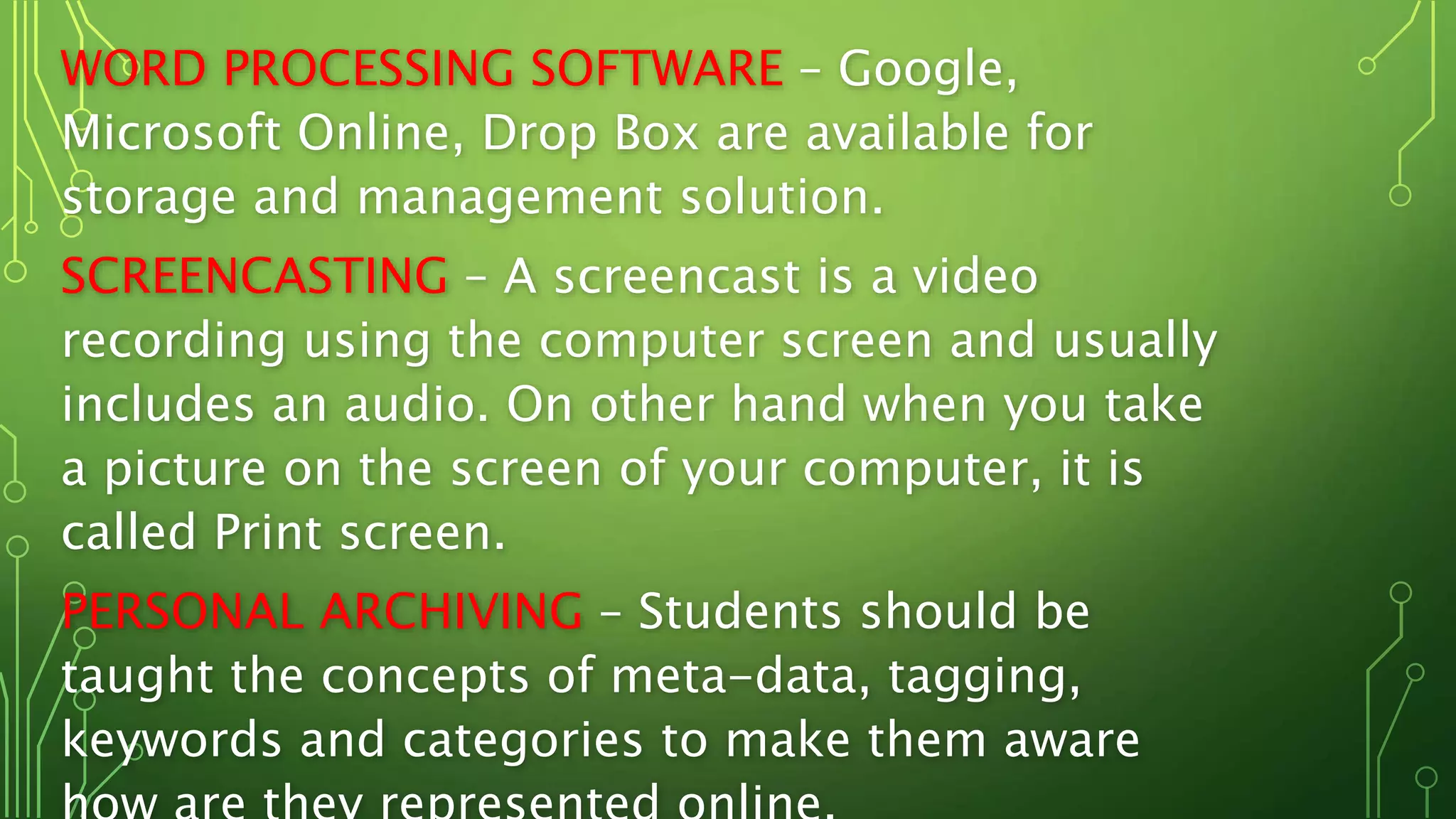 Digital literacy skills in the 21 st century | PPTX