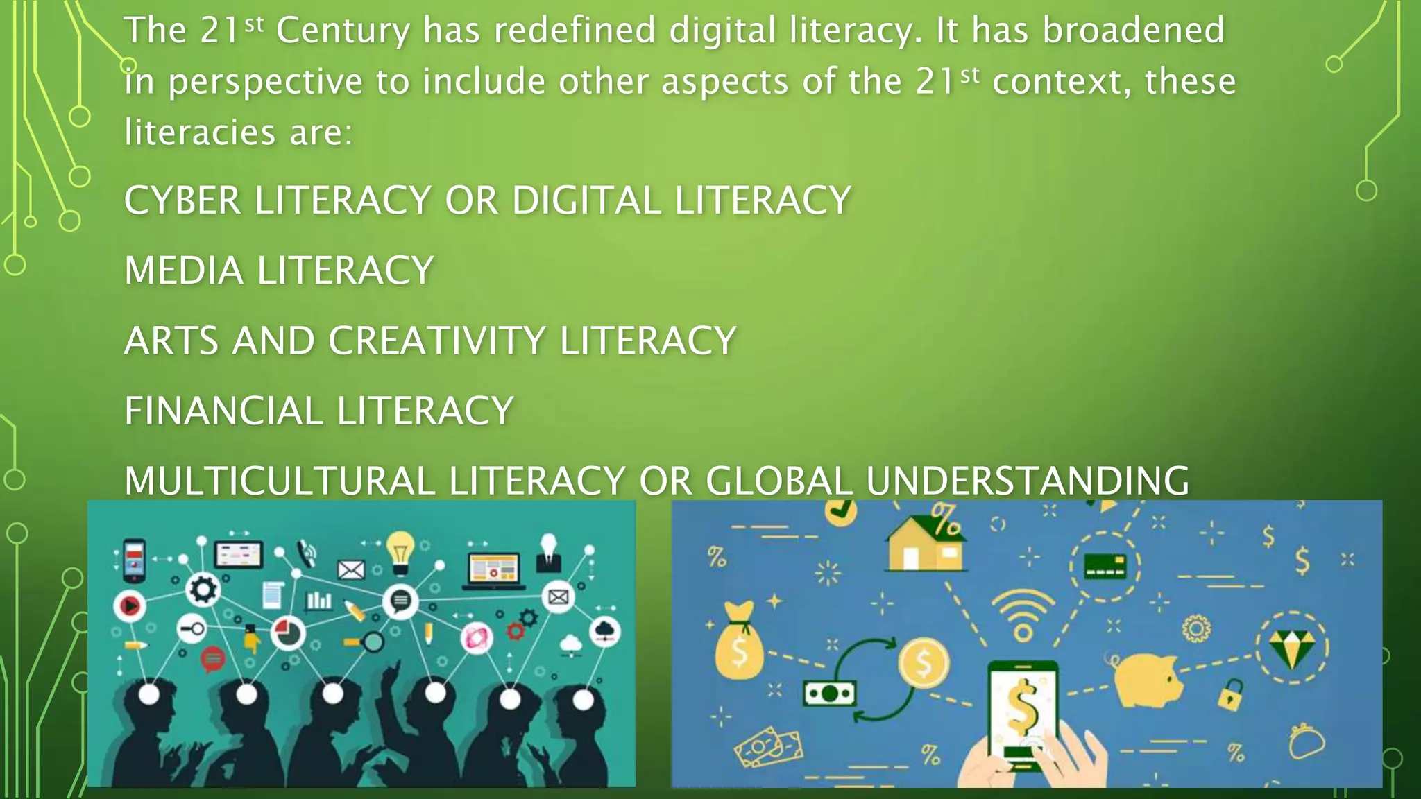 Digital literacy skills in the 21 st century | PPTX