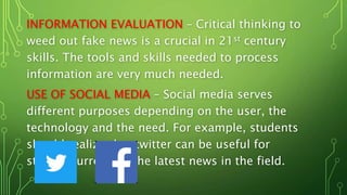 Digital literacy skills in the 21 st century | PPTX