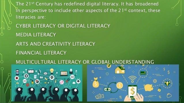 Digital literacy skills in the 21 st century