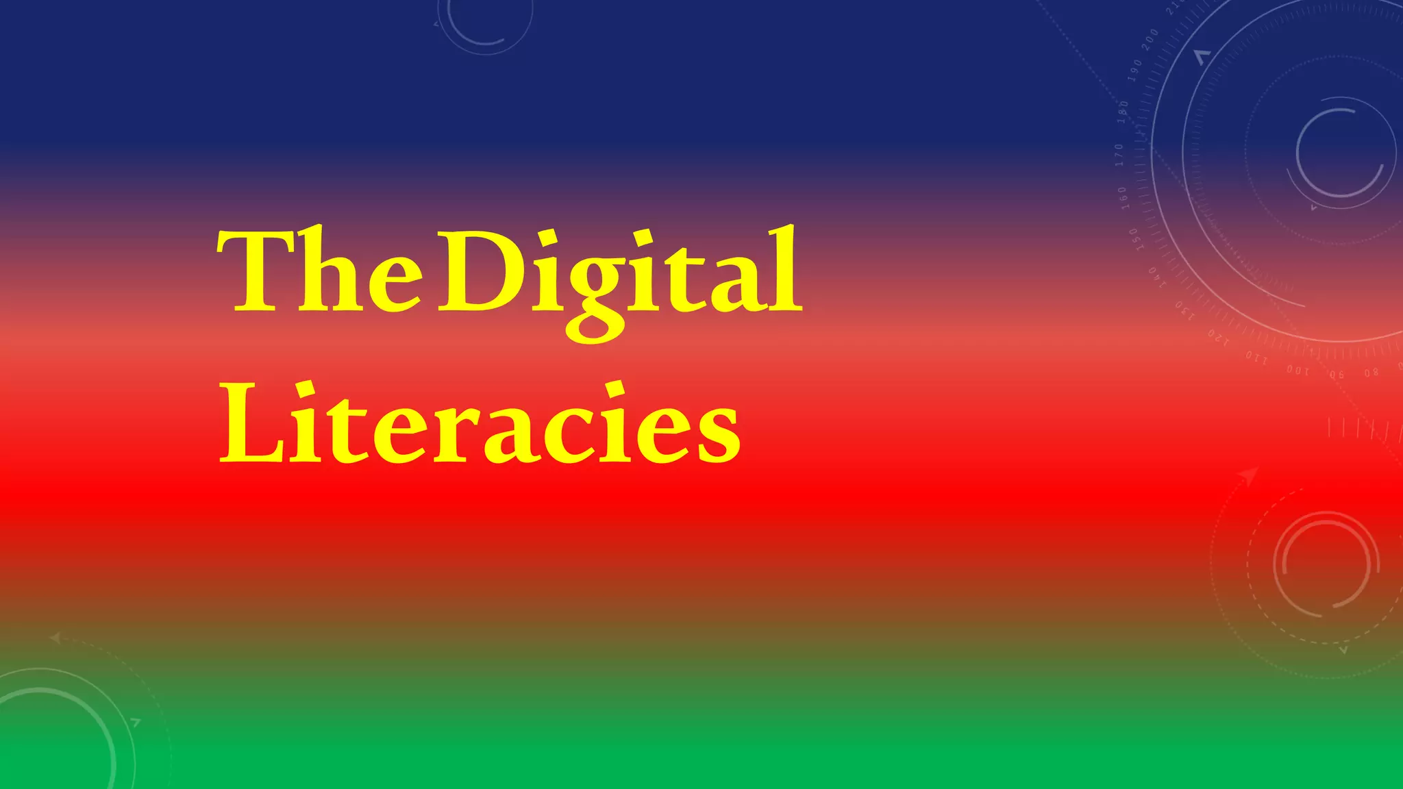 Digital literacy skills in the 21st century | PPTX