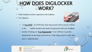 Digital locker | PPTX