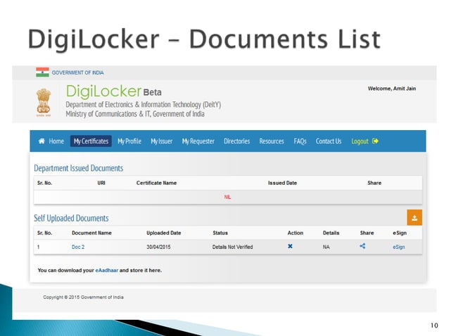 Digital Locker System (DigiLocker) - A Government of India Initiative_1.pptx