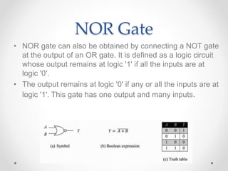 Digital logic | PPTX