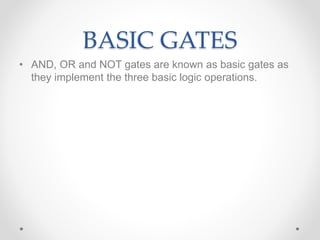 Digital logic | PPTX