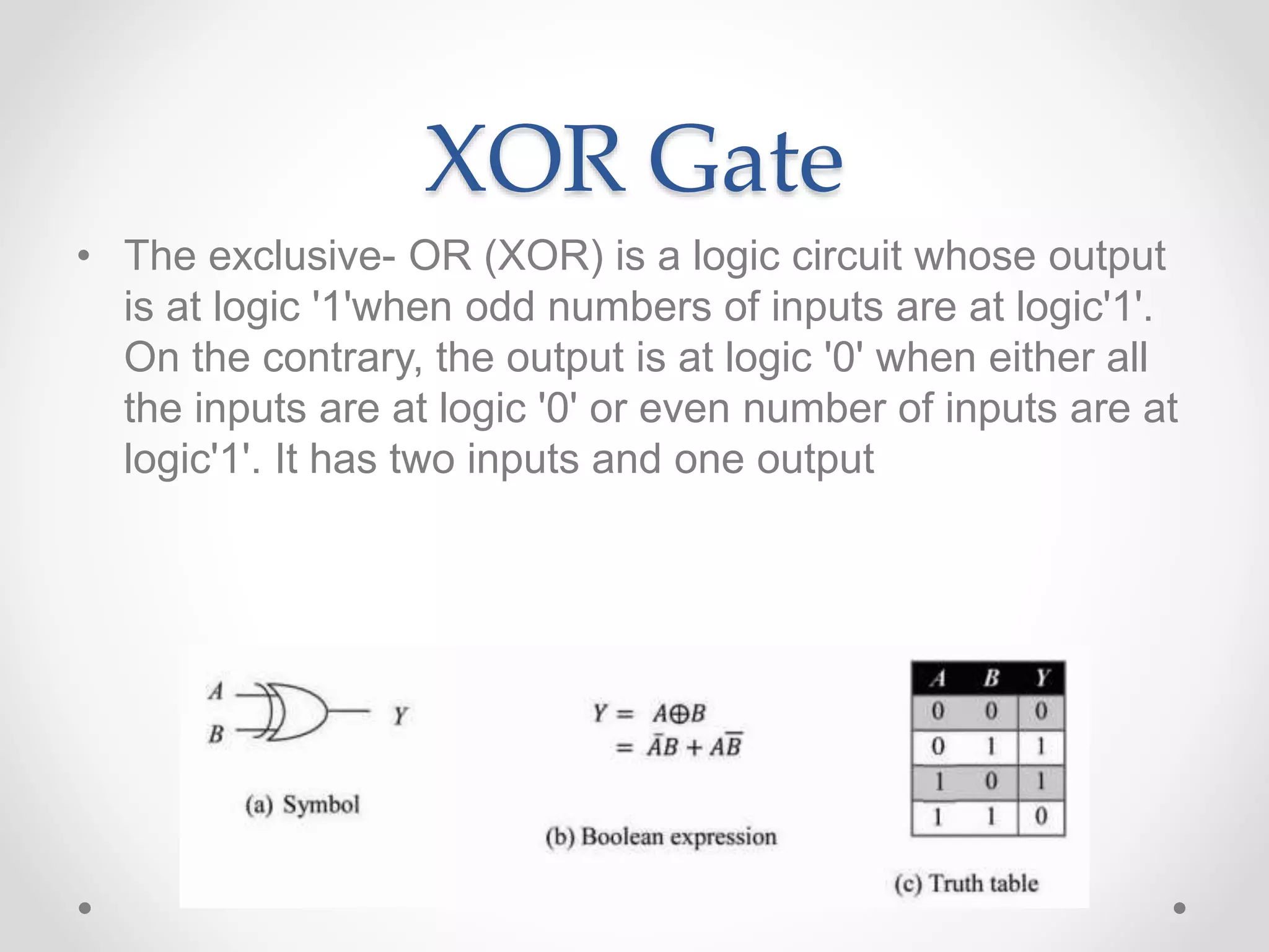 Digital logic | PPTX