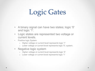 Digital logic | PPTX