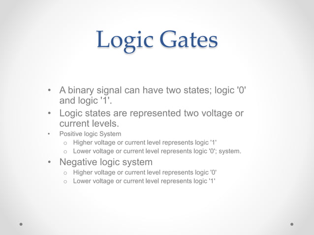 Digital logic | PPT