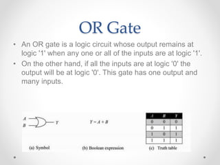 Digital logic | PPTX