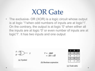 Digital logic | PPTX