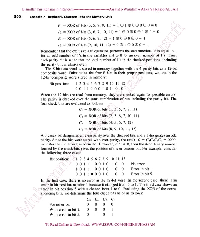 Digital logic and computer design | PDF