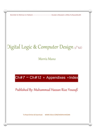Digital Logic Design Pdf