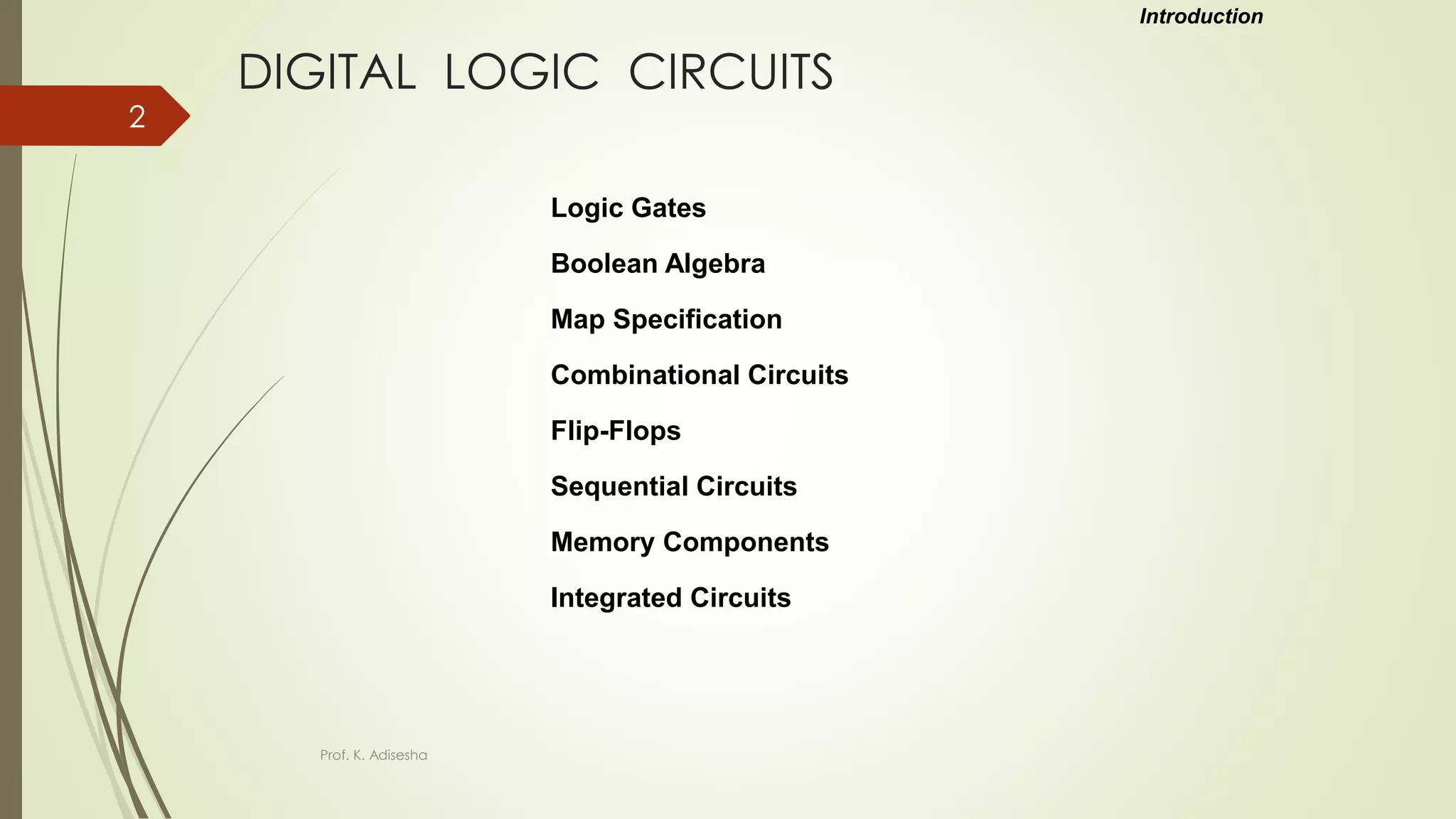 Digital logic circuits | PDF