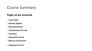 Digital logic design | PPT