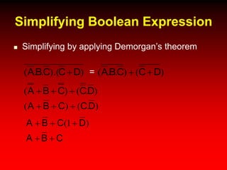 Digital logic design lecture 07 | PPT