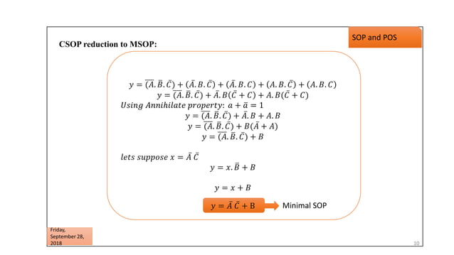 Digital logic design lecture 2 | PPTX