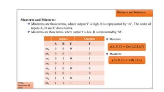 Digital logic design lecture 2 | PPTX
