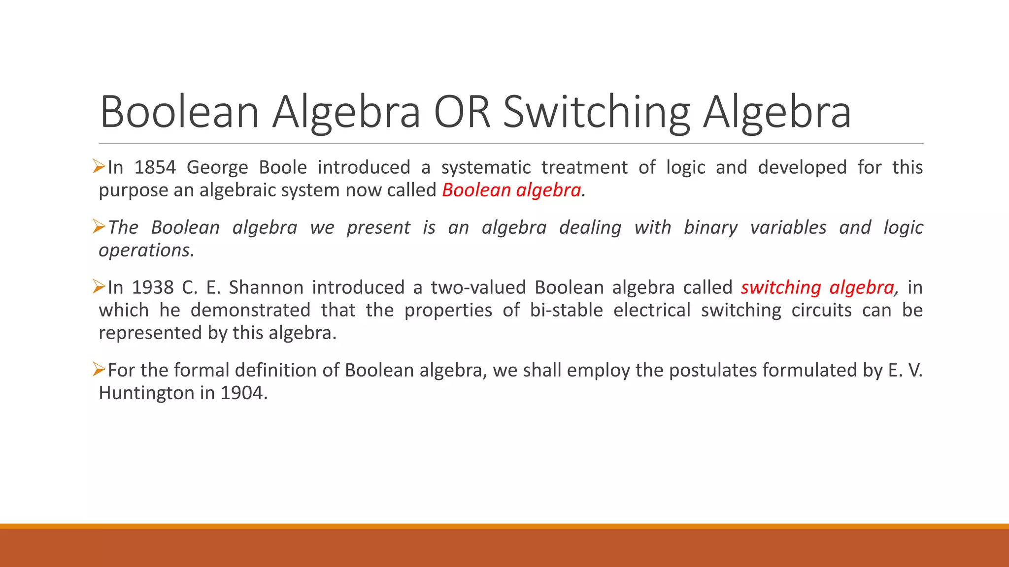 Digital logic design lecture 2 | PPTX