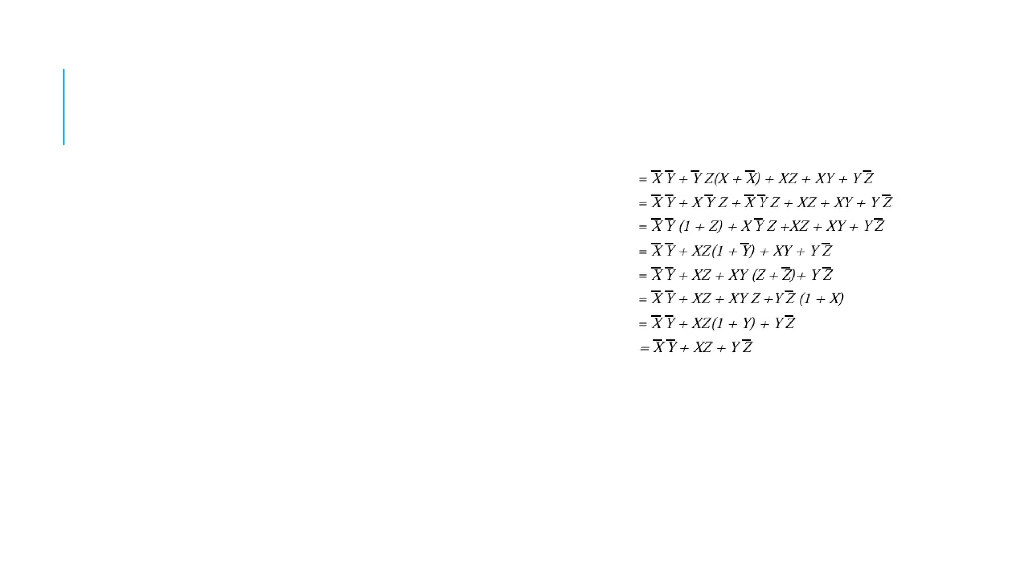 Digital Logic Design Boolean Algebra Lecture 5.pptx
