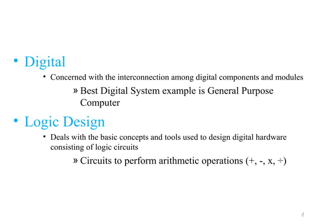 Digital logic design part1 | PPT