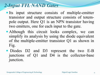 Digital logic families | PDF
