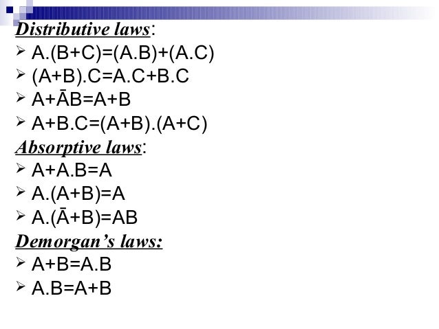 Digital logic gates and Boolean algebra