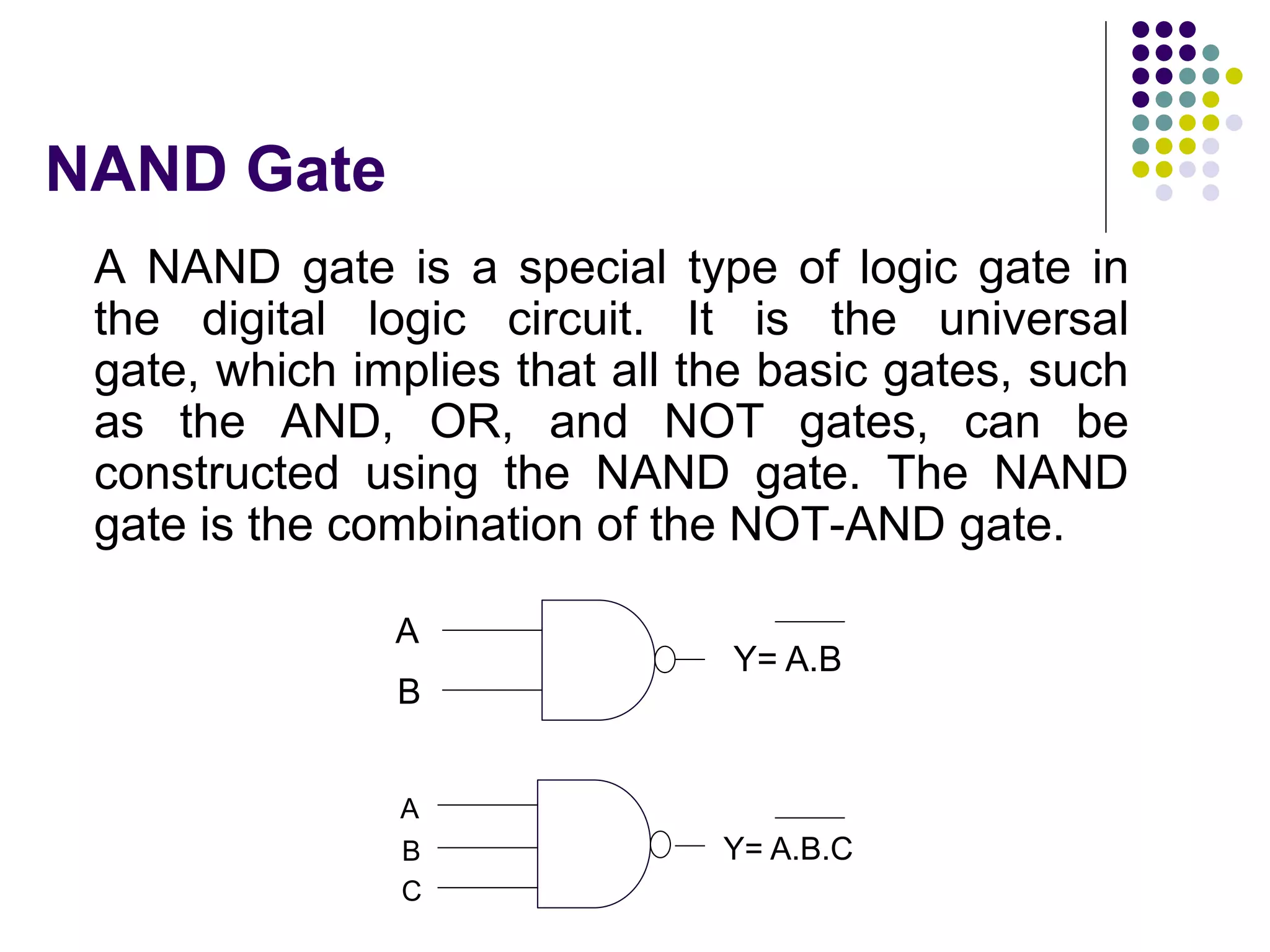 Digital logic Gates of Computer Science | PPTX