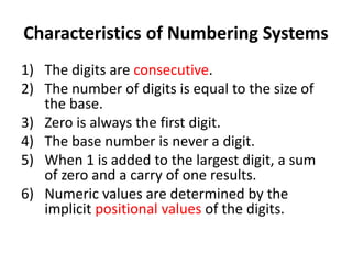 Number Systems and Binary Aritmetics | PPT