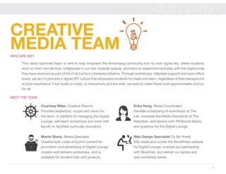 Digital Lounge Concept Deck | PDF