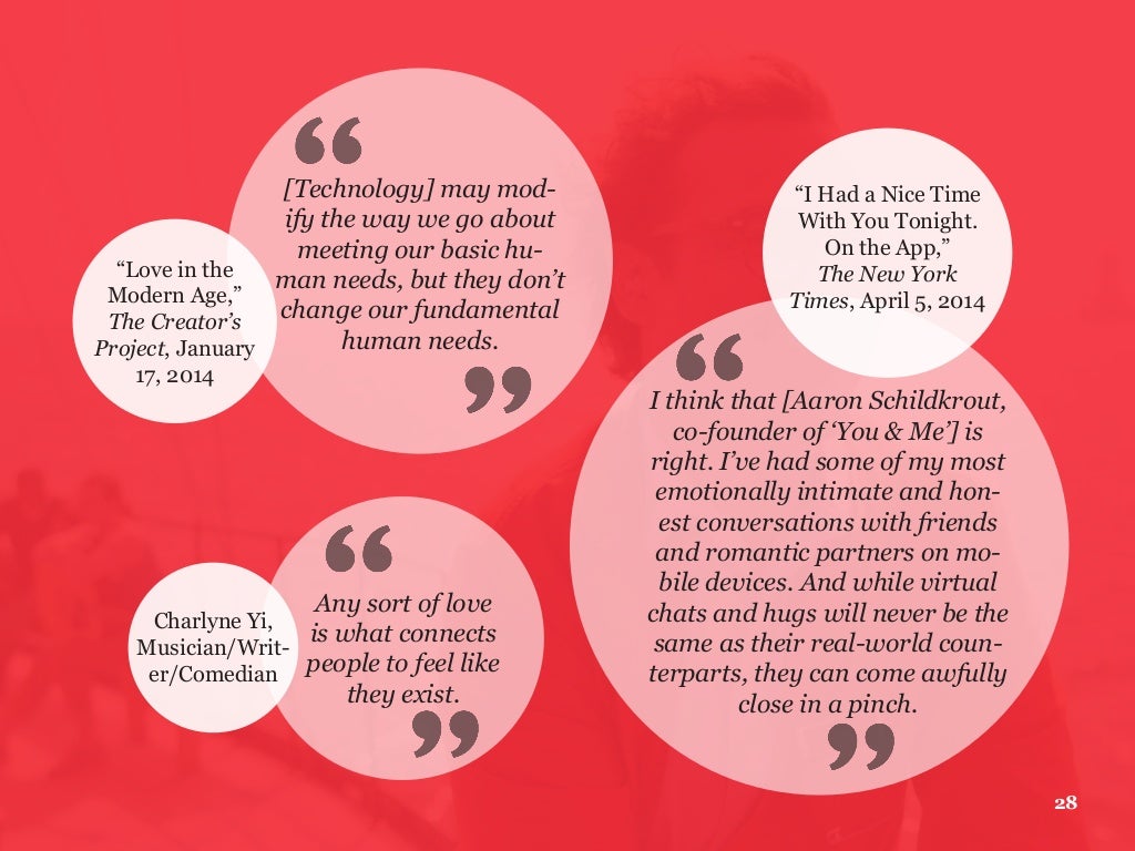 Understanding the Digital Revolution Through Love in the Digital Age