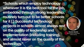 Invisible Technology: What every school needs from a digital strategy | PPT