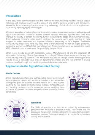 Digitally Connected Factory | PDF