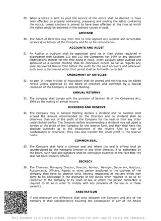 GMAX IT LIMITED. REG NO: CH-13020/2019 | PDF