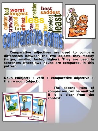 Comparative Adjectives Poster