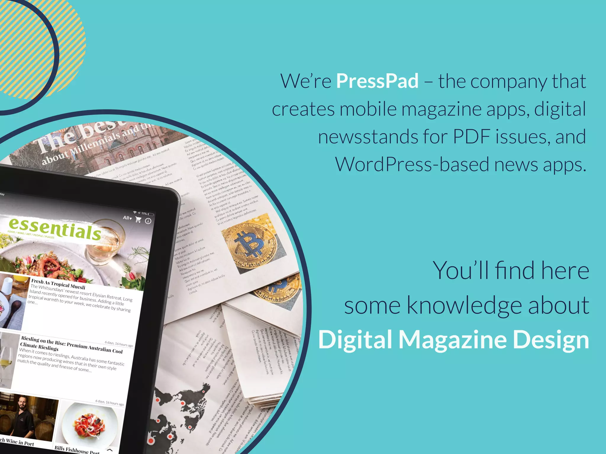How to create a stunning online magazine? Design tips from PressPad ...