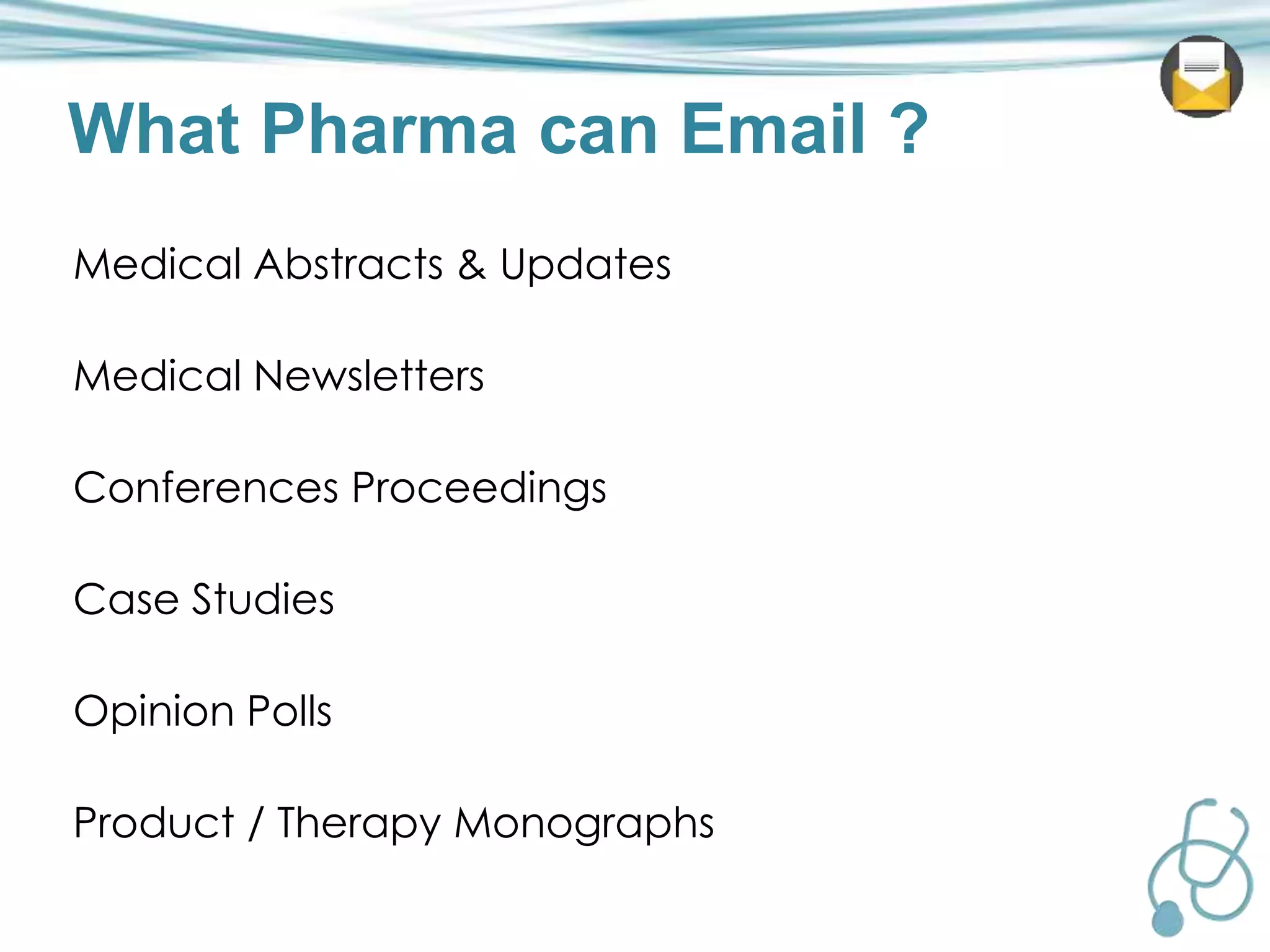 Email Marketing - Pharma | PPTX