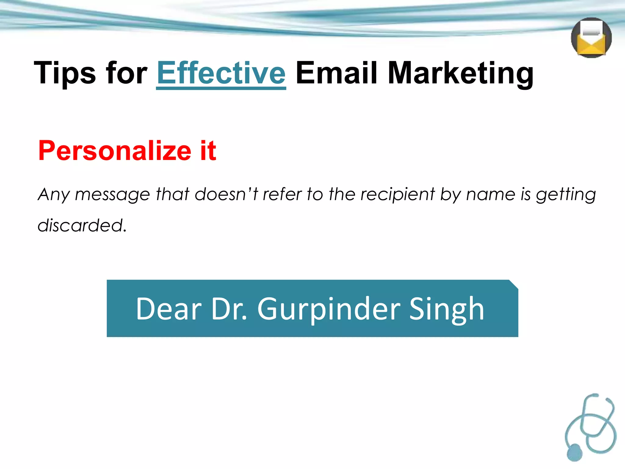 Email Marketing - Pharma | PPTX