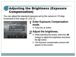 Digital Photography Manual Exposure Controls | PPT