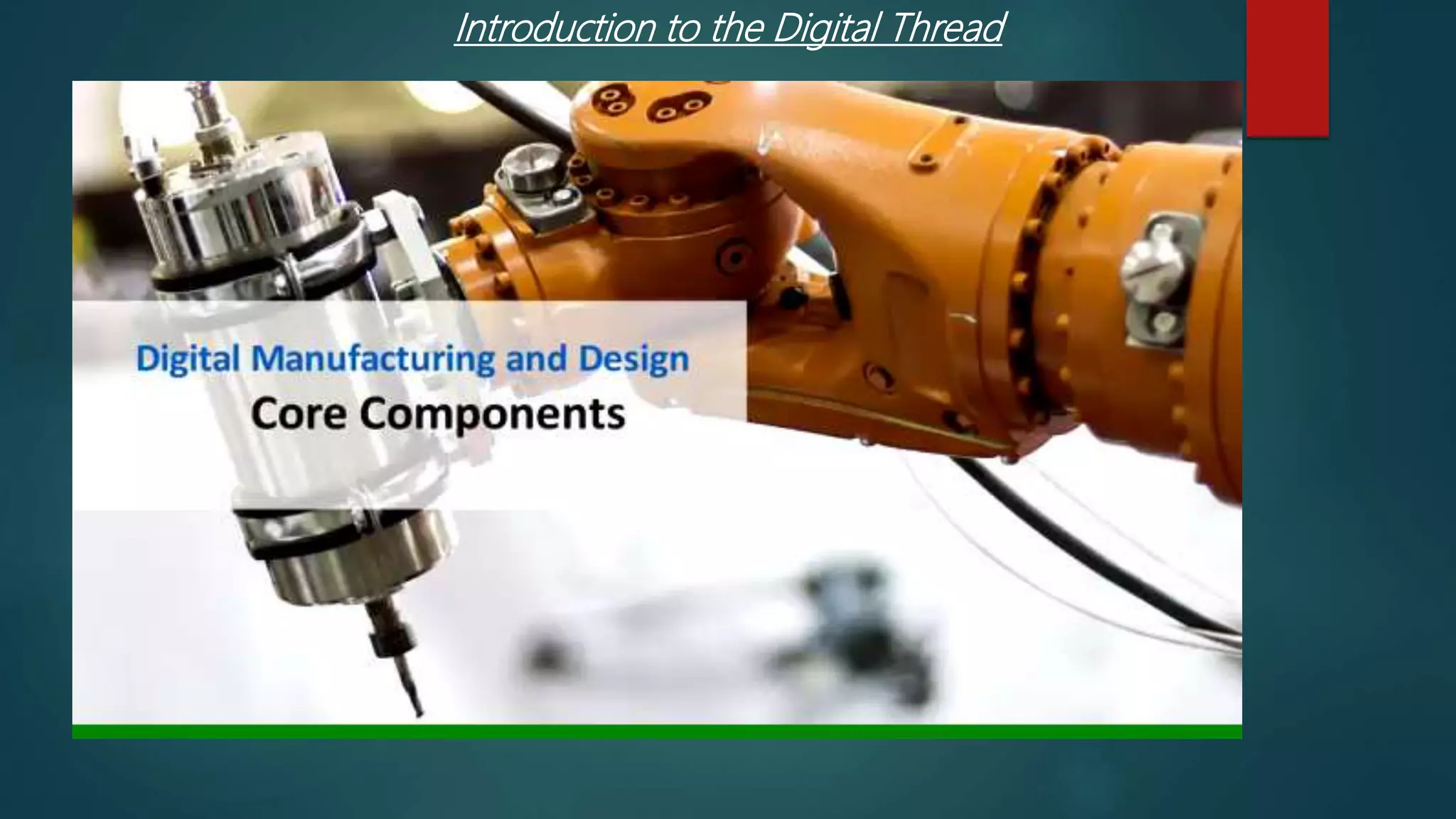 Digital Manufacturing & Design Technology | PPTX