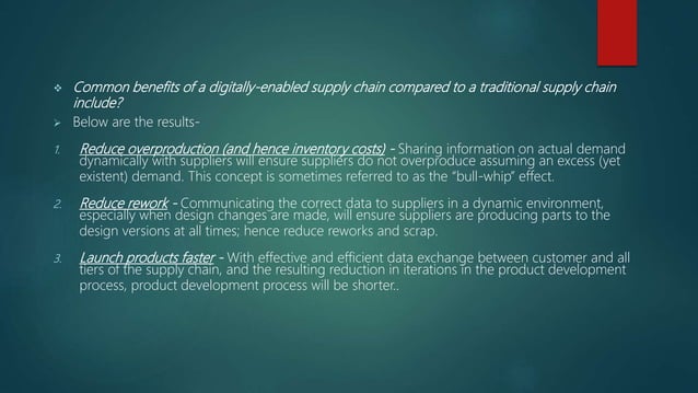 Digital Manufacturing & Design Technology | PPTX